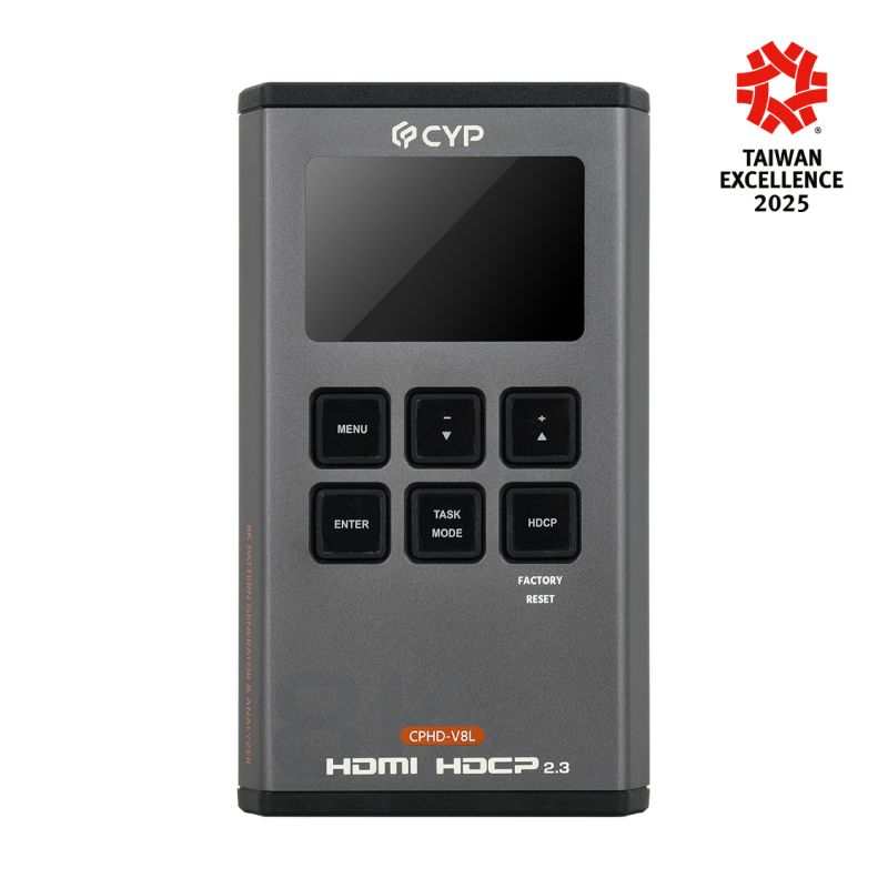 8K HDMI Signal Generator & Analyzer (Portable Version) - Cypress CPHD